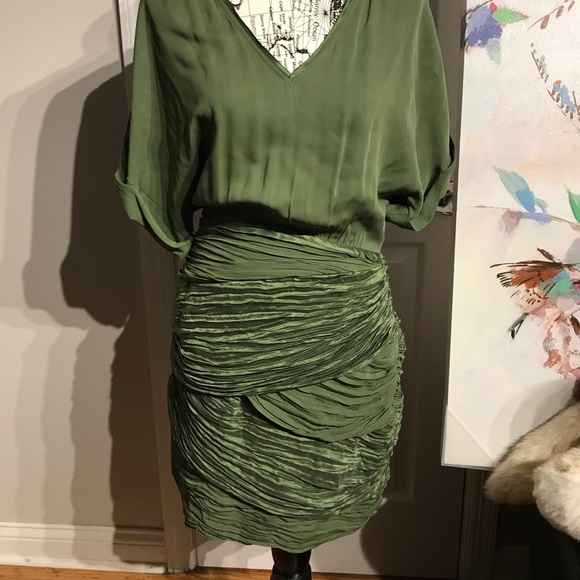 Catherine Malandrino | Dresses | Nwot Colorful Silk Coastal Draped ...